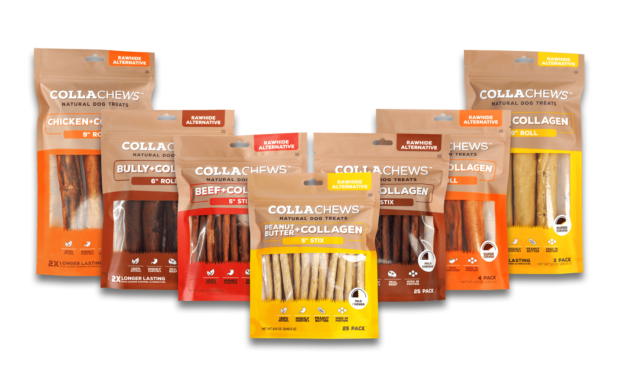 CollaChews™ – Rawhide Alternative